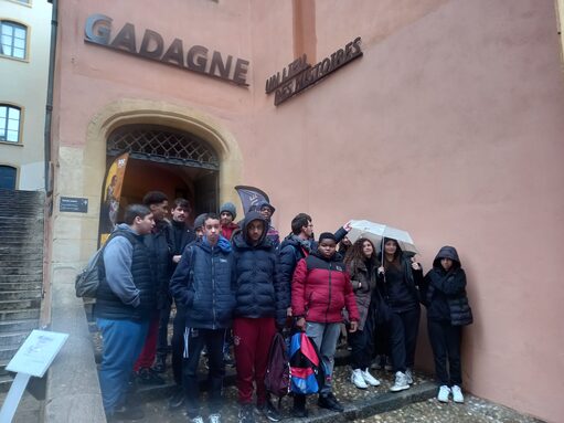 Les 3ème prépa métiers en visite au Musée d'Histoire de la ville de ...