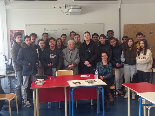 Rencontre avec Claude Bloch, dernier survivant des camps d'Auschwitz à ...