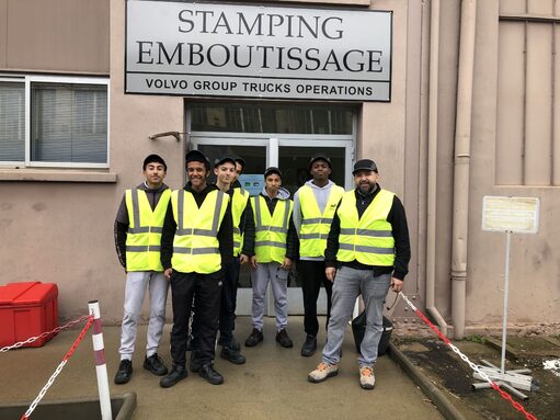 Visite de Renault Trucks - A LA UNE - Lycée professionnel Fernand Forest